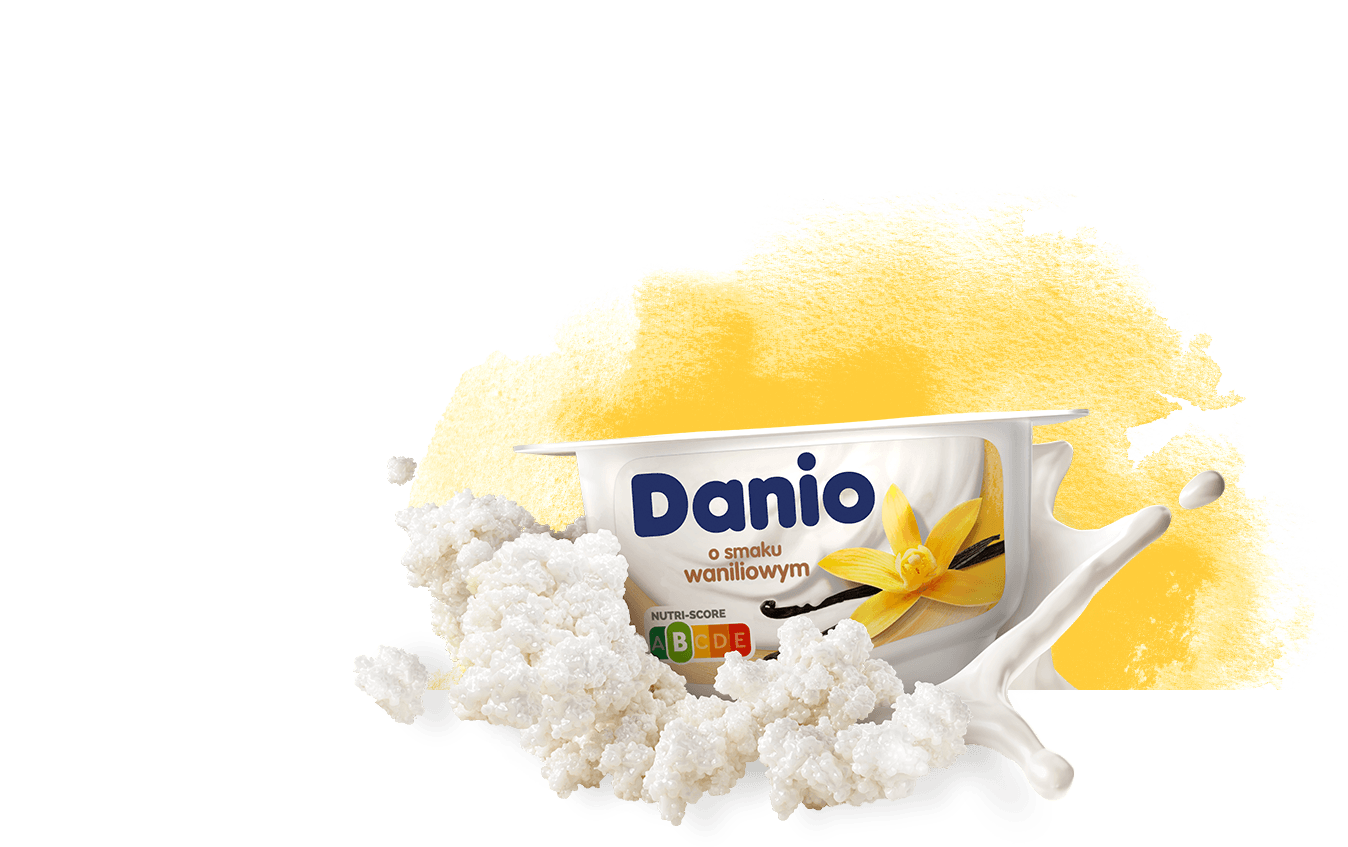 Serek homogenizowany DANIO | Bogate źródło białka